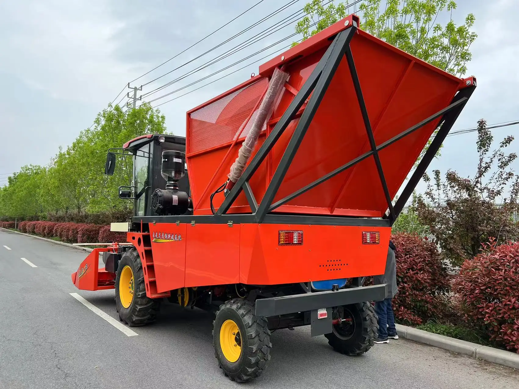 2025 Farming Corn Silage Combine Harvester With Best Price Featuring ...