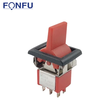 Twist Switch Dengan Merah Rocker Dua Roda Gigi Enam Kaki Plastik Merah ...