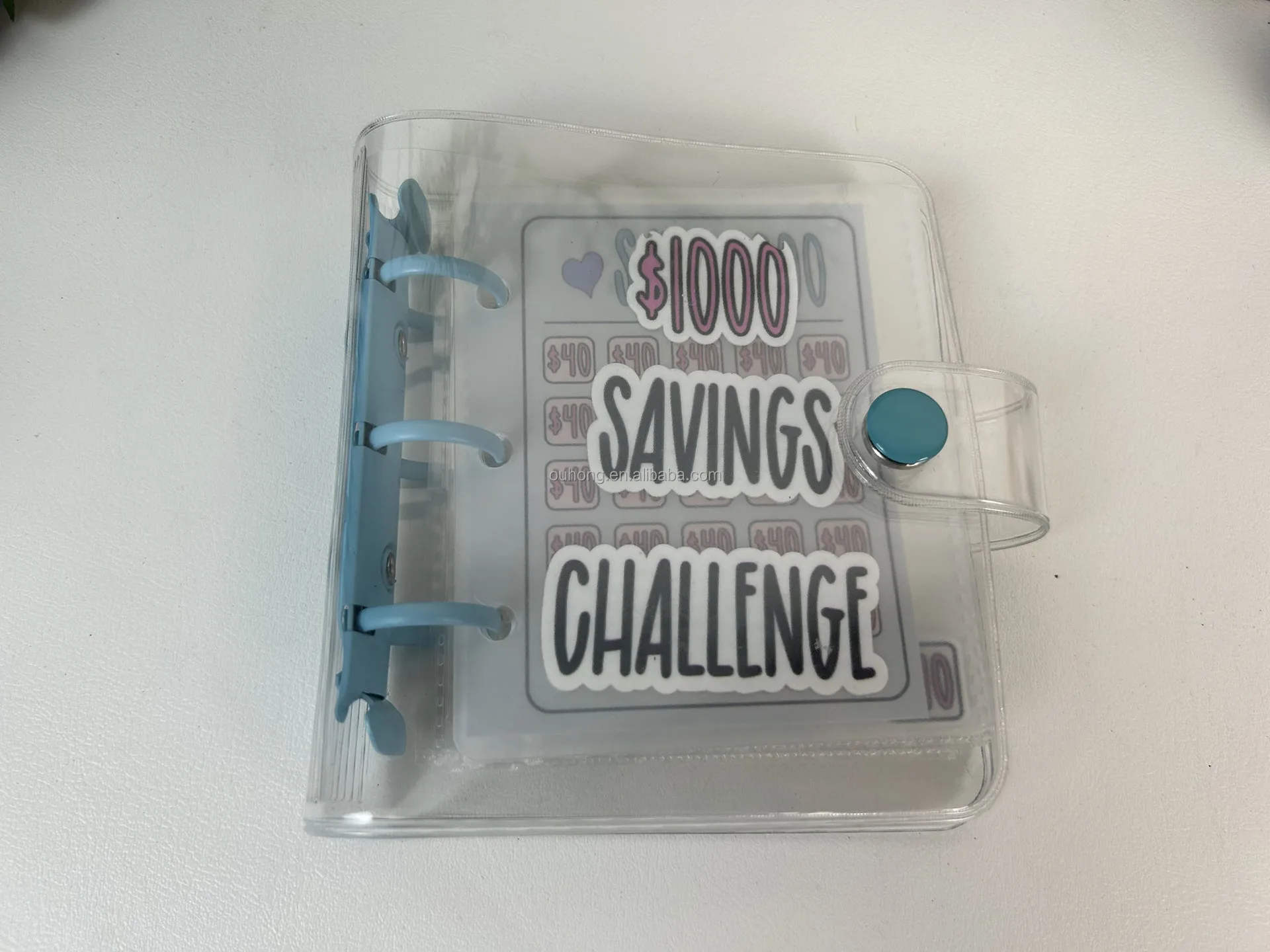 Custom Budget Planner Tracker Journal Mini Book Binder 100 Day 52 Week ...