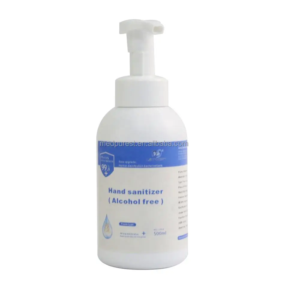 Factory Supply 50ml Hand Sanitizer Liquid Foam Alcohol-free - Buy Hand ...