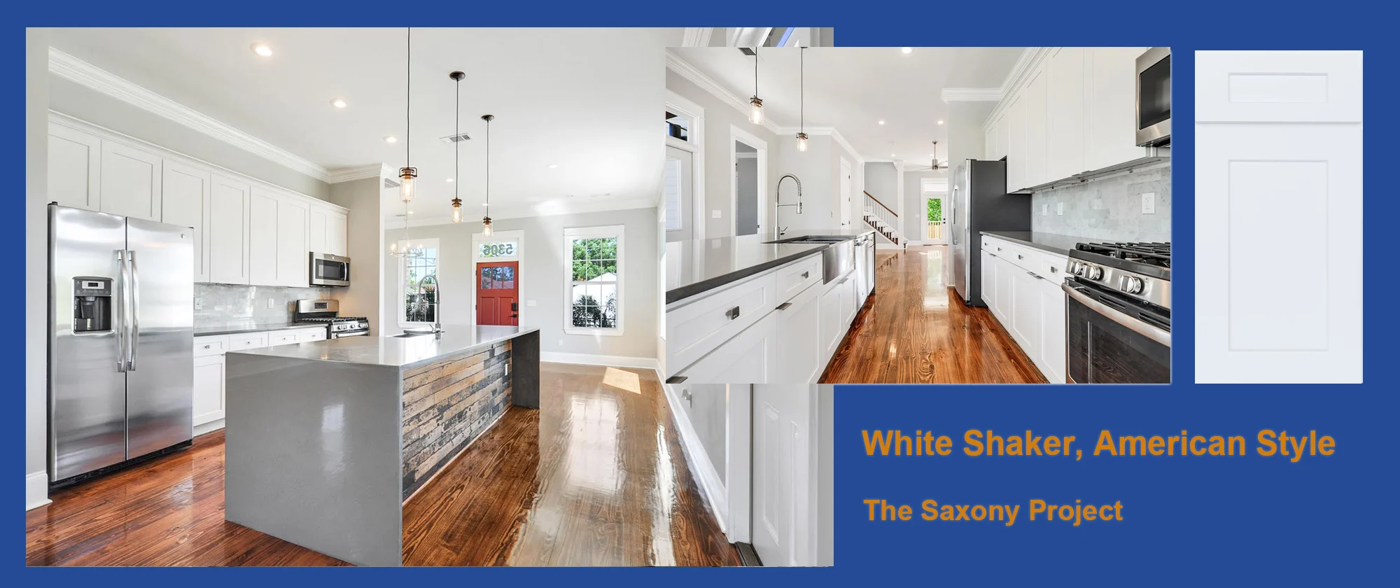 KCMA Modular Solid Wood American Style Pantry Cabinet White and Best Wood Kitchen Cabinets ...