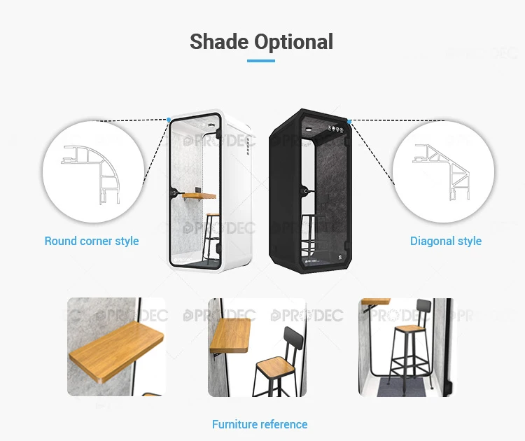 Single Person Privaci Office Furniture Acoustic Soundproof Online ...