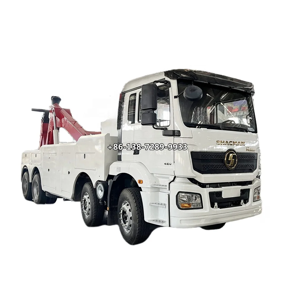 Shacman Heavy Duty Sliding Rotator Tow Truck Wrecker Mounted 25ton ...