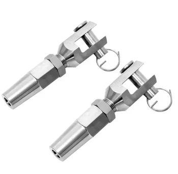 Stainless Steel 304 316 M6 M8 Cable Railing Swageless Jaw Terminal ...