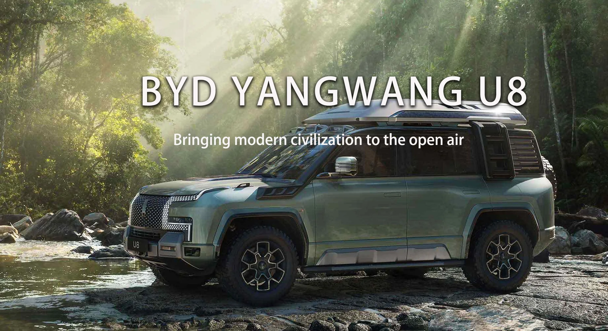 Deposit 2024 Byd Yangwang U8 Amphibious Overlord Hybrid Luxury Suv ...