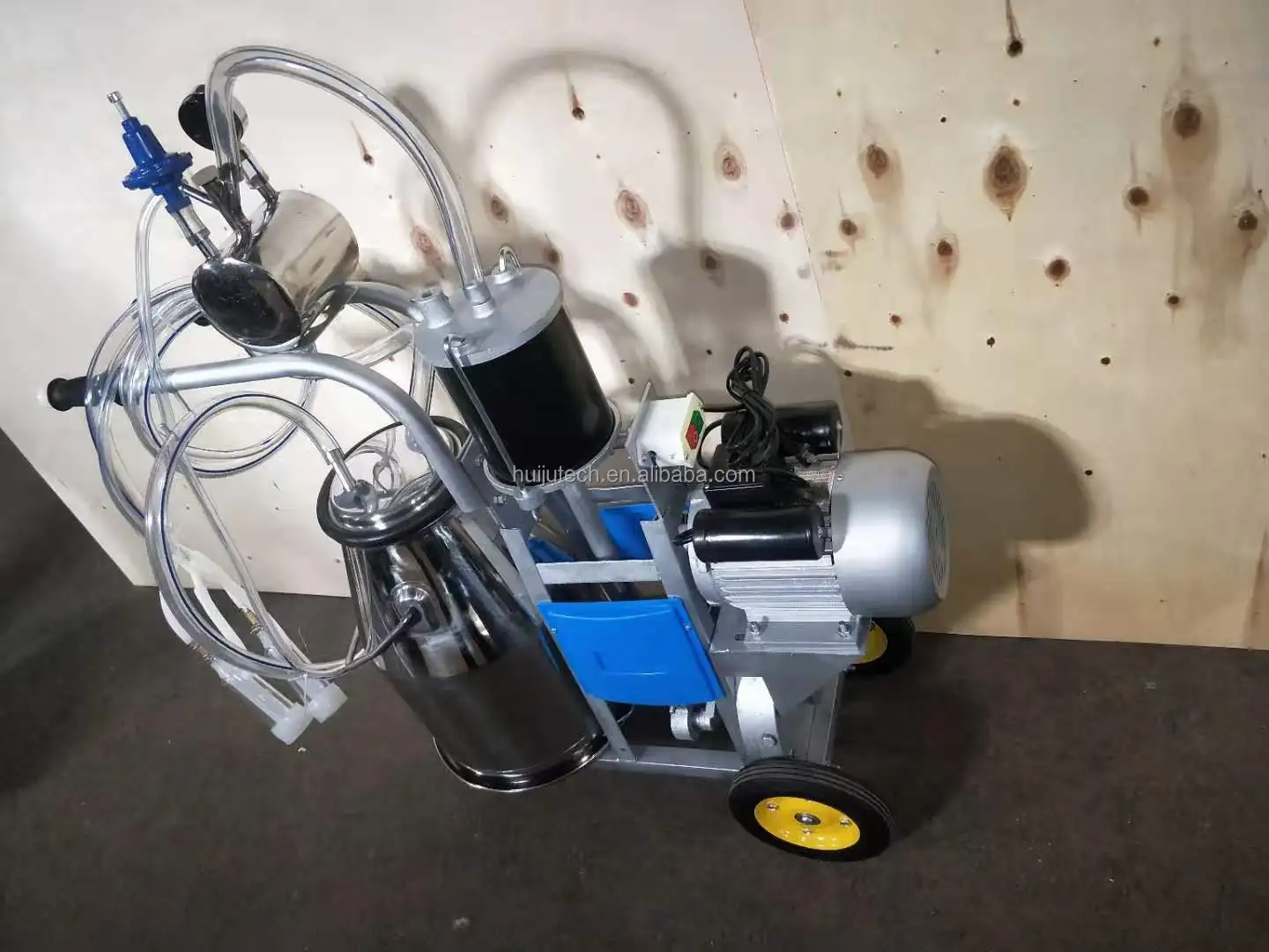 Dairy Farm Portable Mobile Automatic Vacuum Pump Buffalo Goat Cow ...