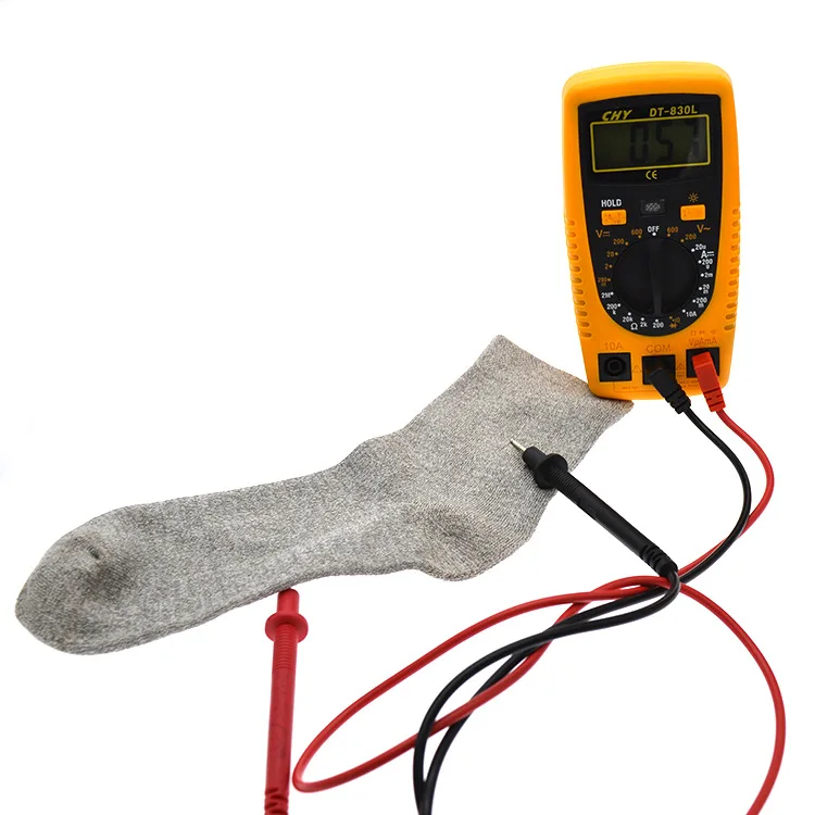 Conductive Earthing Grounding Socks for Men Women 20% Pure Silver ...