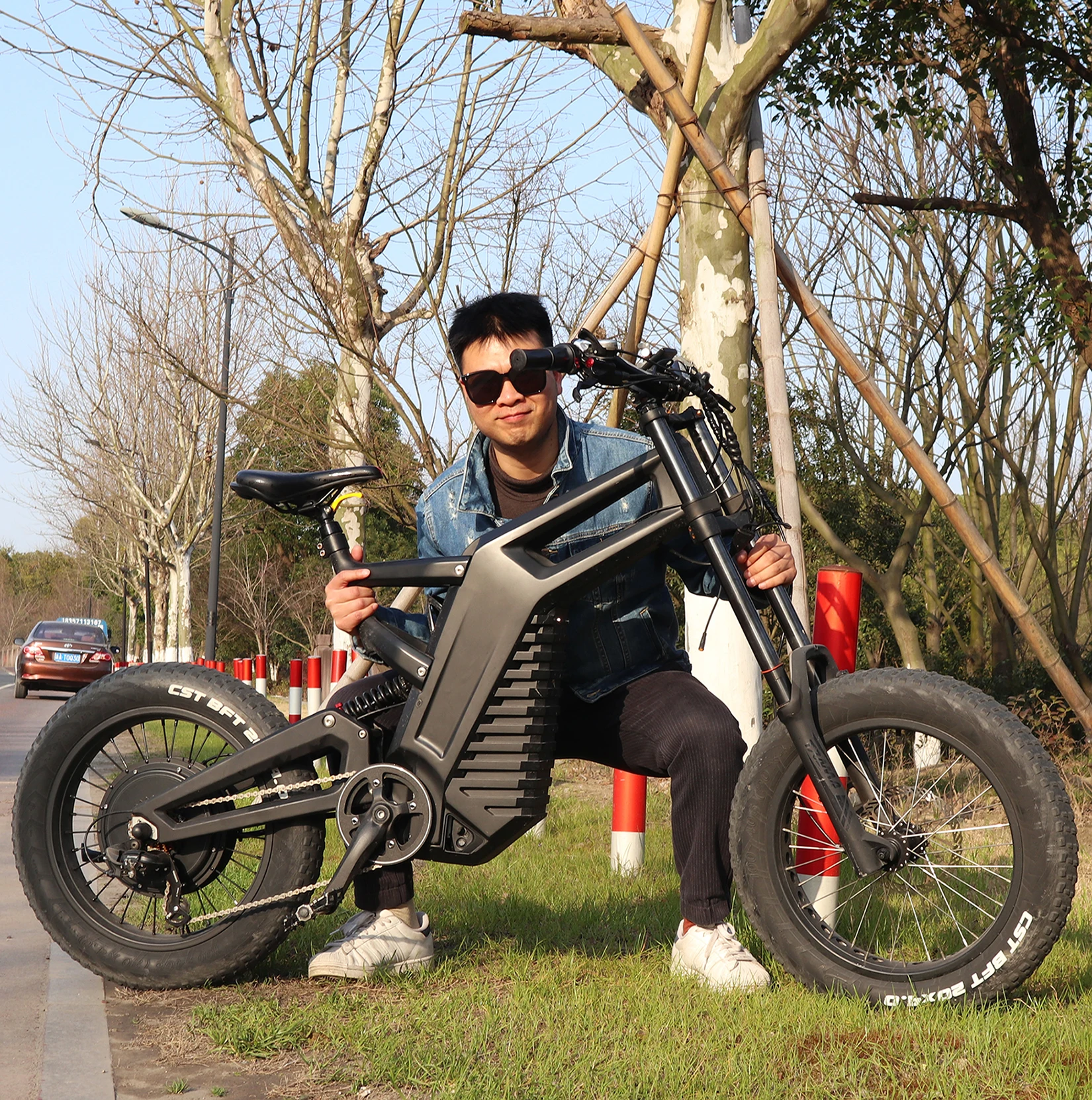20 Inch Fatbike Carbon Ebike Bafang 1000w H550 For Adults Electrical ...