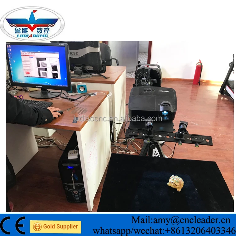 White Light 3d Scanner For Reverse Engineering Auto Parts Scanning For ...
