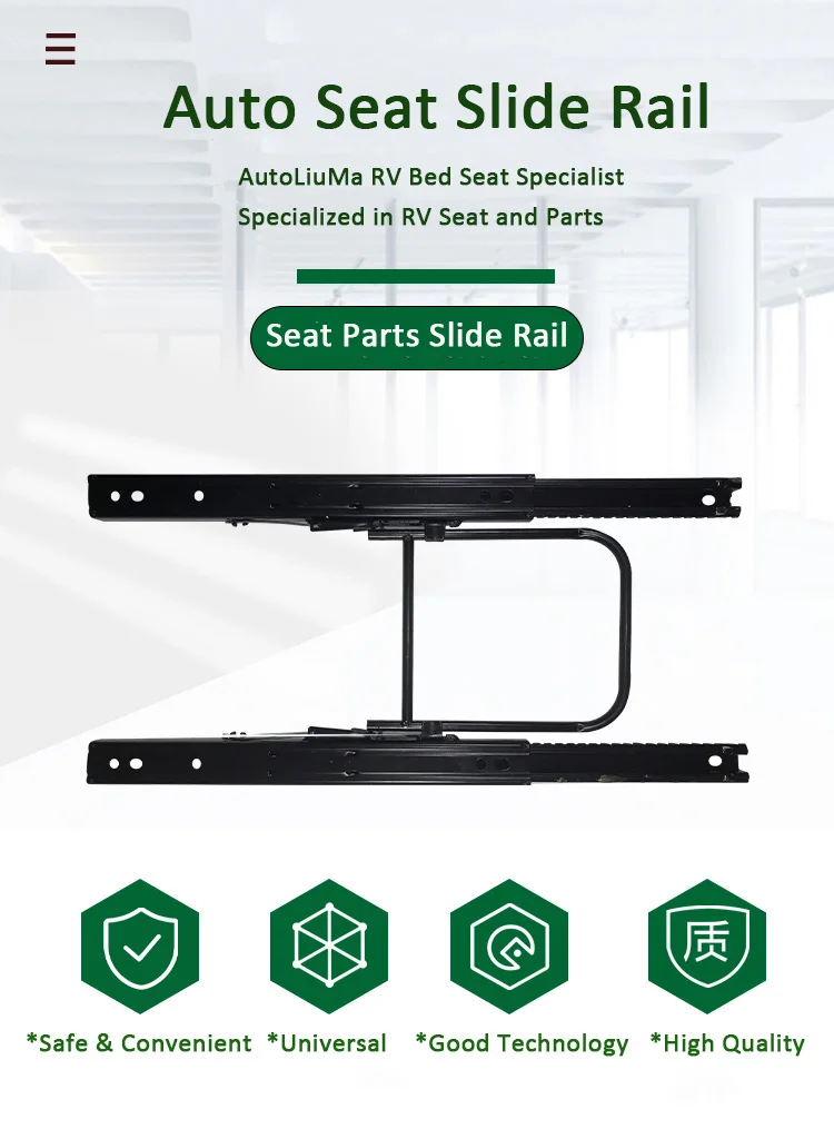 AutoLiuMa Adjust Seat Front & Back Racing Car Seats Double Lock Slider ...