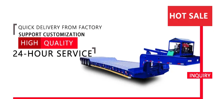 Heavy Duty Removable Gooseneck Detachable Front Loading Lowbed Lowboy ...