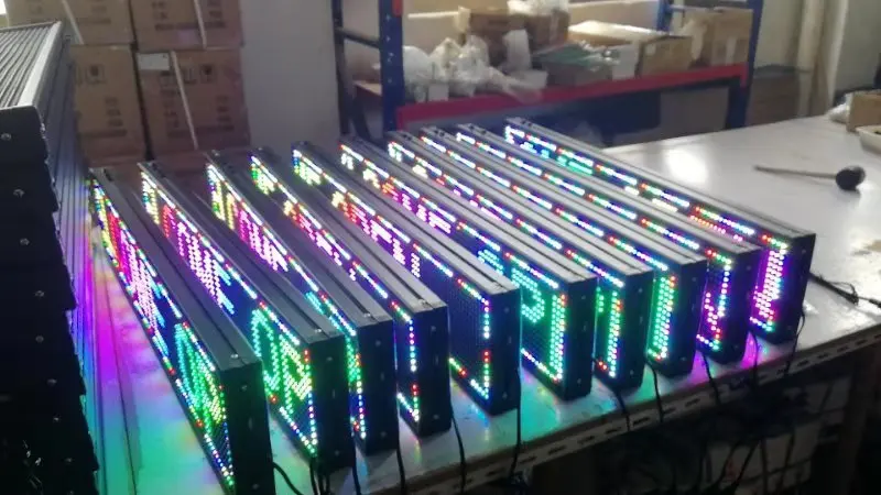 Outdoor P10 Rgb Wireless Wifi Led Sign Running Message Text Led Display ...