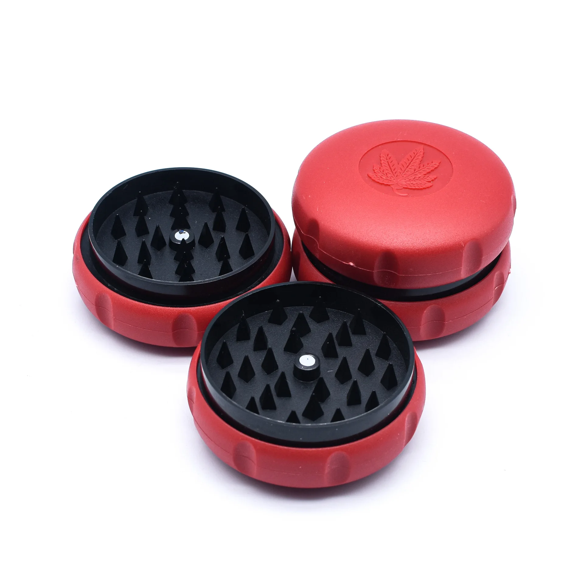 Wholesale 60MM Acrylic Plastic Smoking Grinders 2 Parts Smoking Shop ...