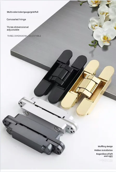 Internal And External Concealed Hinges Three-dimensional Adjustable ...