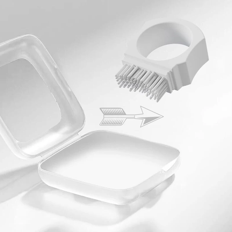 New Kids Safety Silicon Tooth Brush Silicone Baby Finger Portable ...