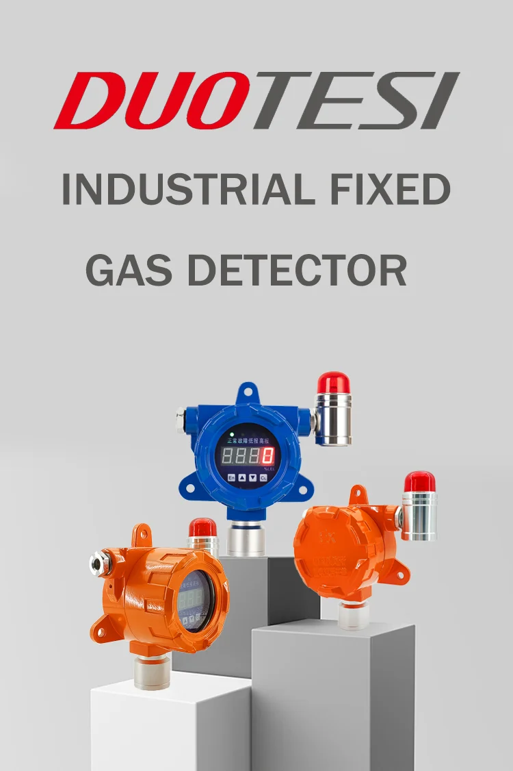 DUOTESI Fixed Gas Control Panel Wall-mounted Toxic Gas Detector for ...