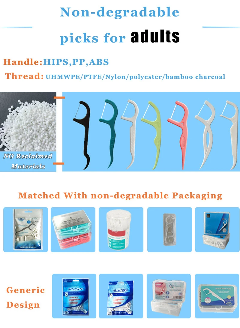 Silk Floss Picks - Premium Dental Care from China Factory