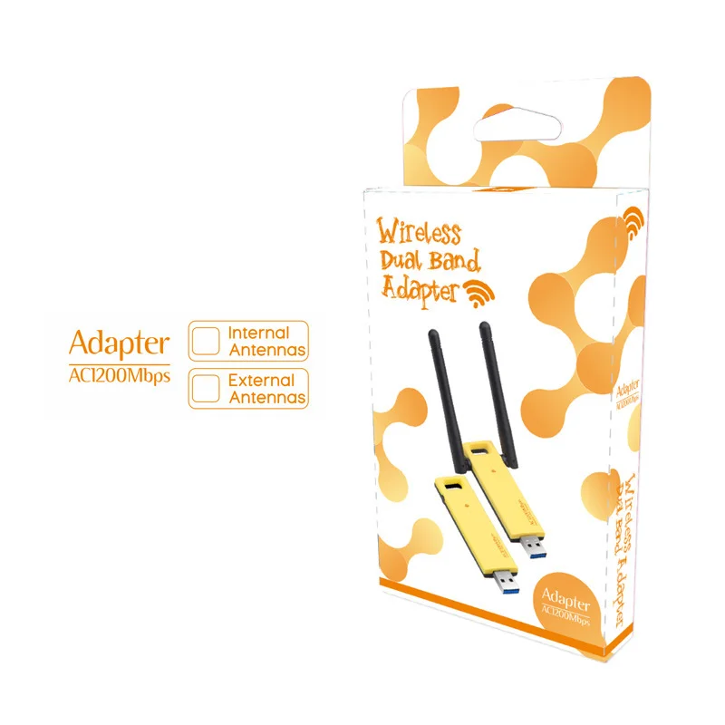 Top Fashion Dual Antenna Wifi Adapter Mini Usb Wireless Adapter Wifi ...