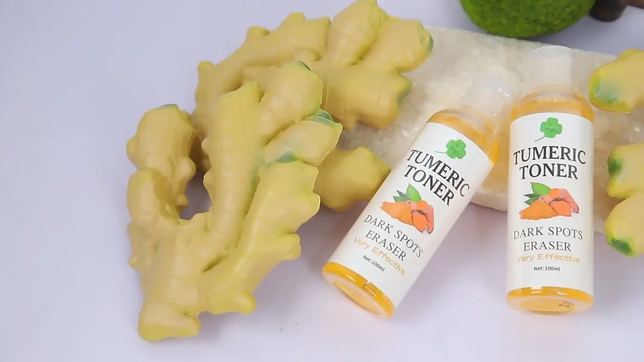 Organic Dark Spot Eraser Corrector Turmeric Toner Strong Lightening