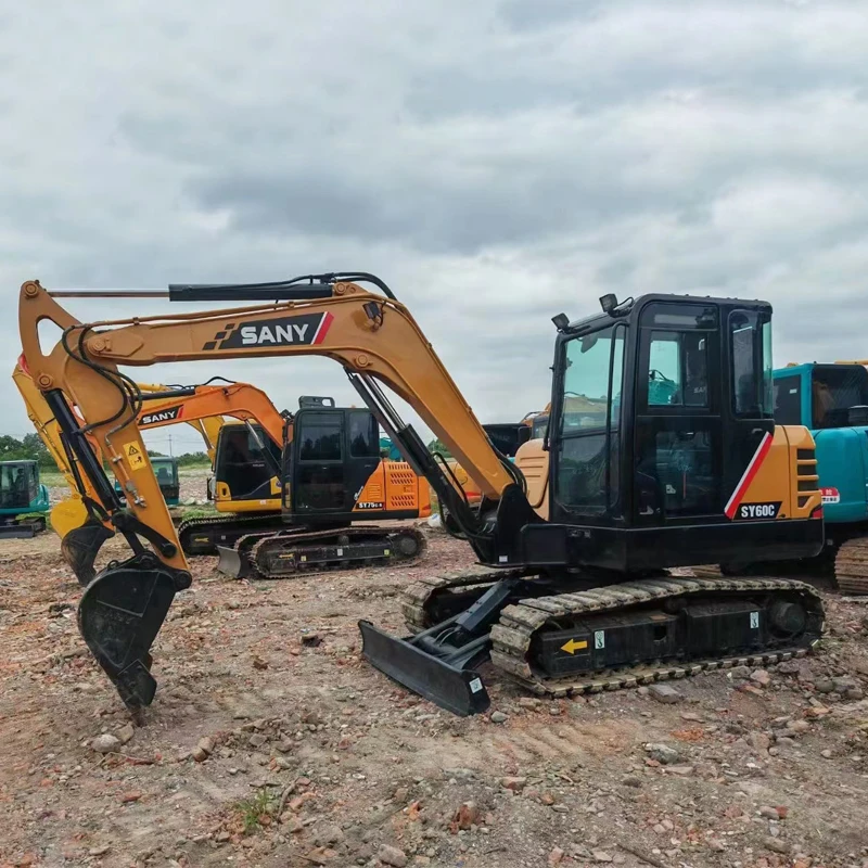 SANY SY60C PRO Mini Excavator - Efficient Heavy Equipment