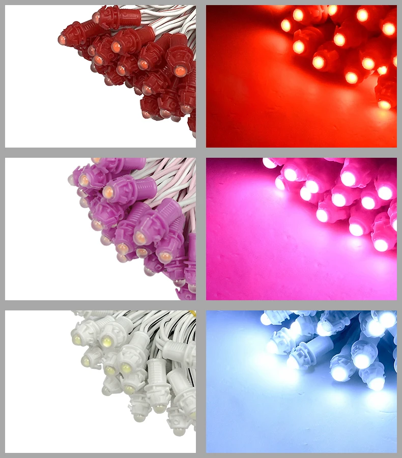 Hot Selling Dc12v 9mm Ws2811 Ip68 Waterproof Addressable Led Smart ...