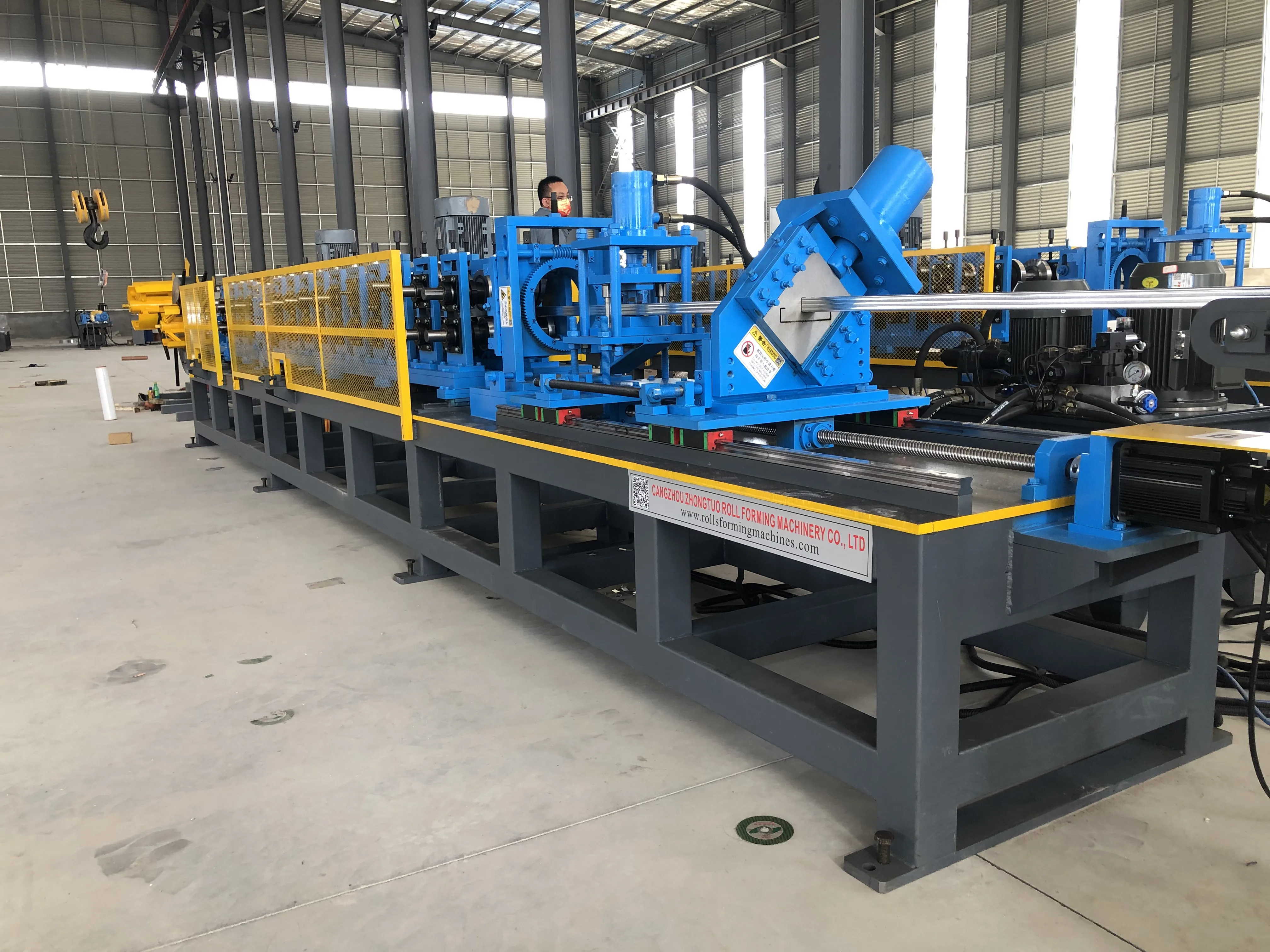 Muti Function Full Automatic Adjustable Drywall Channel Making Machine