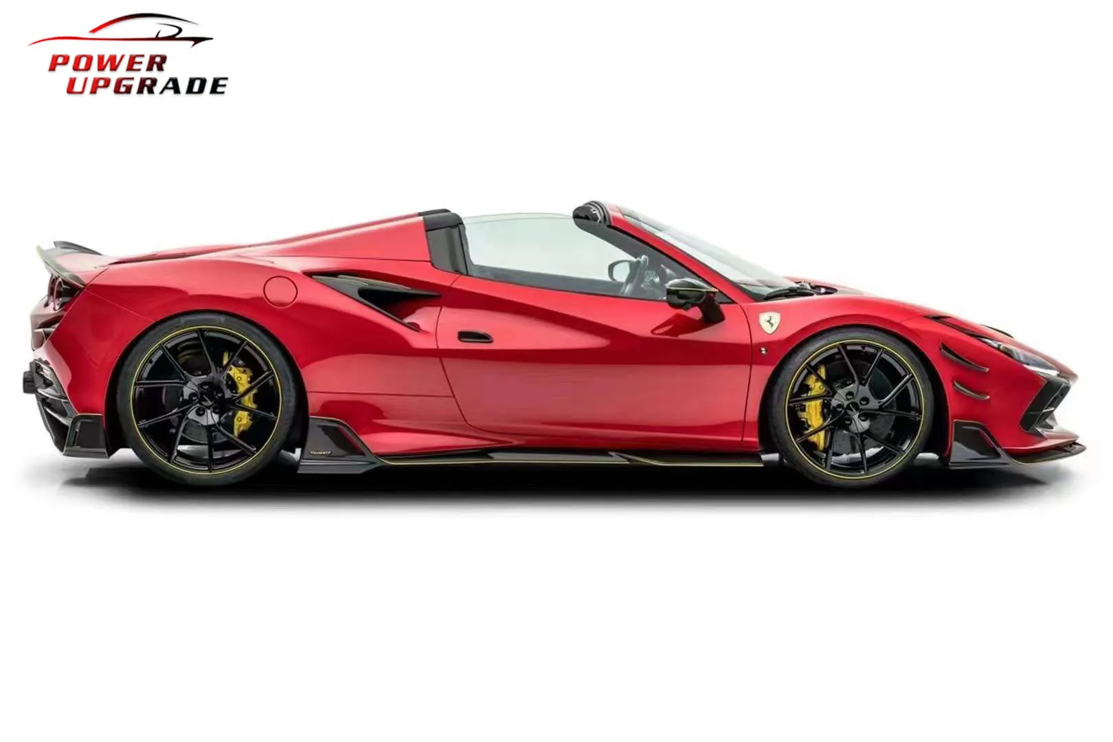 For Ferrari F8 Modified MSY Style Carbon Fiber Front Bumper Rear Bumper ...
