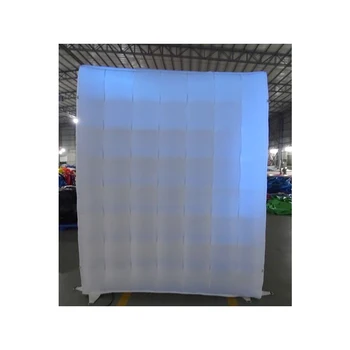 Customized Curve Straight Inflatable Wall Multi Color Inflatable ...