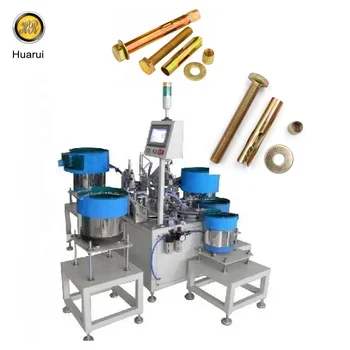 Bolts Combination Machine Assembly Machine For Attach Washer Nuts To ...