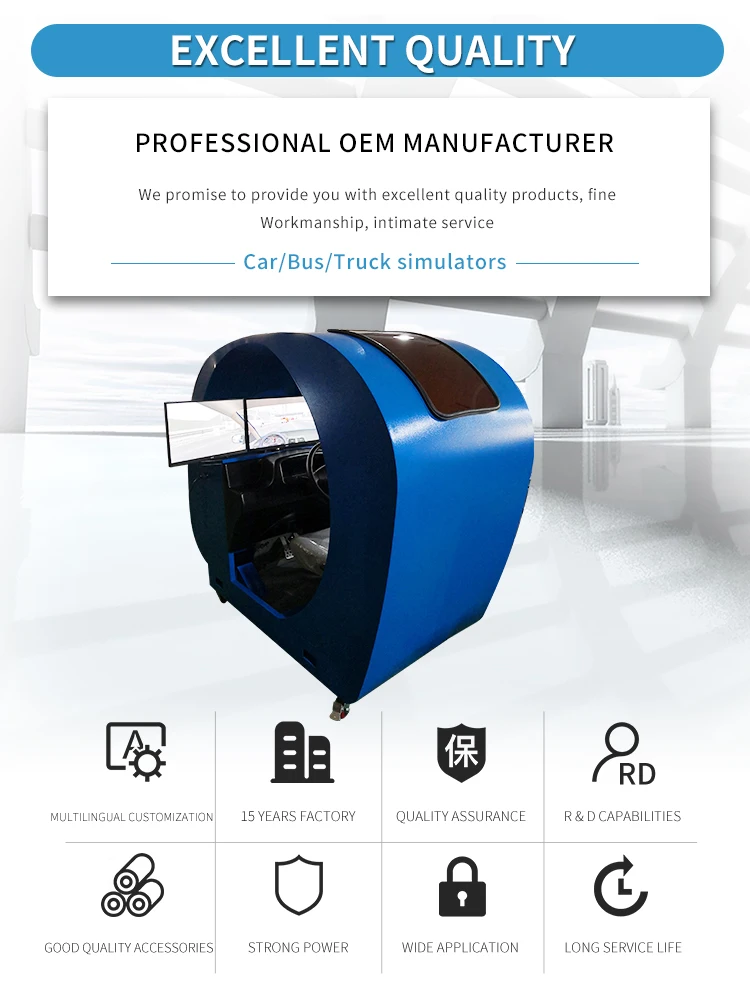 Professional Car Driving Training Simulator - Realistic Experience