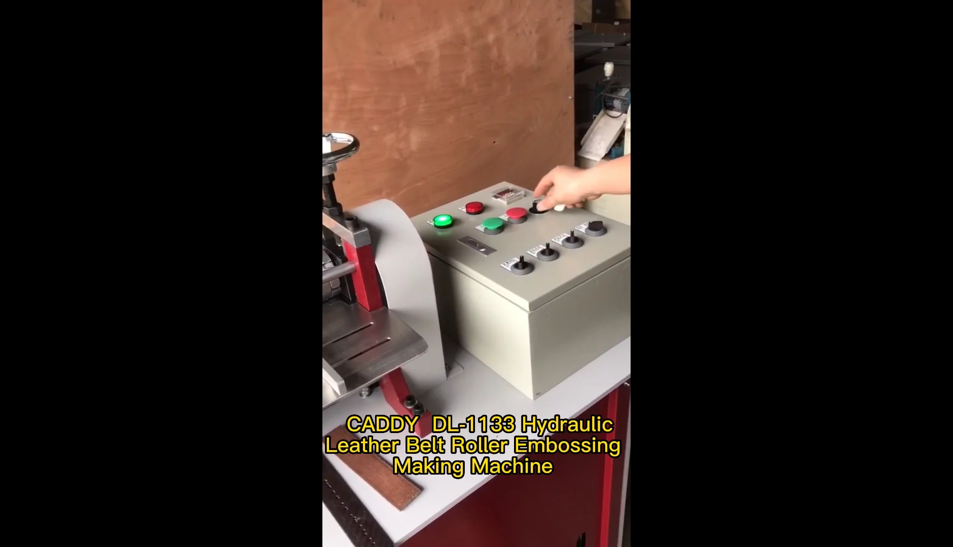 Customized Hydraulic Embossing Machine Hydraulic Leather Belt Roller ...