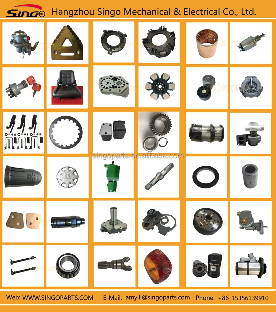 Tractor Front Yoke Cardan Joints and Shafts Kits for John Deere ...