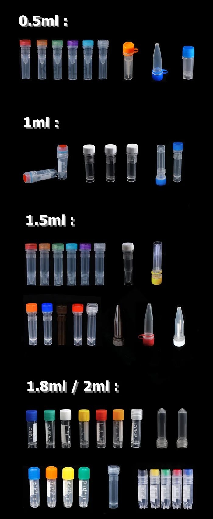 Cryovial Tubes - Reliable Laboratory & Medical Test Consumables