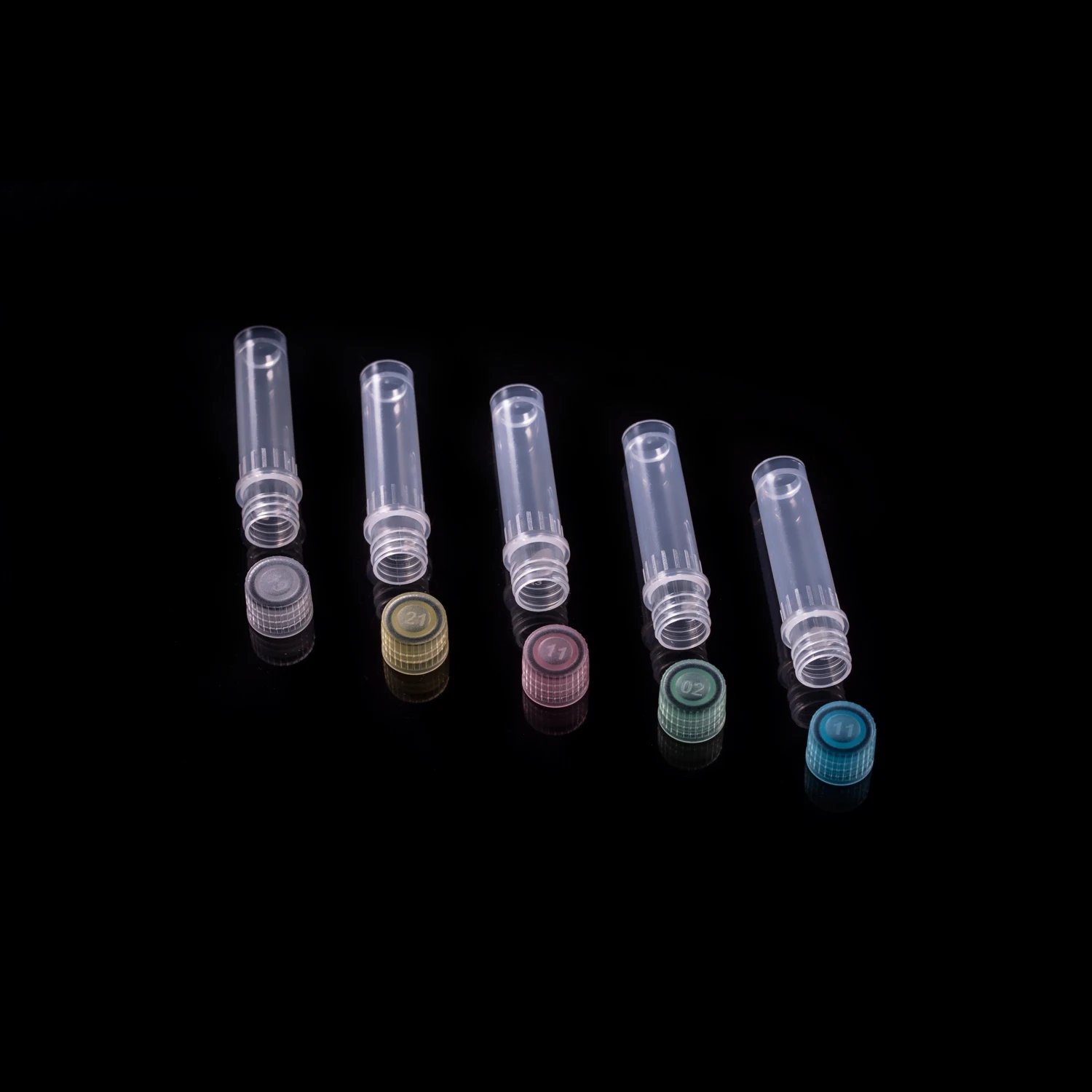 Disposable Medical Products 2ml Screw Cover Microtube With Round Bottom ...