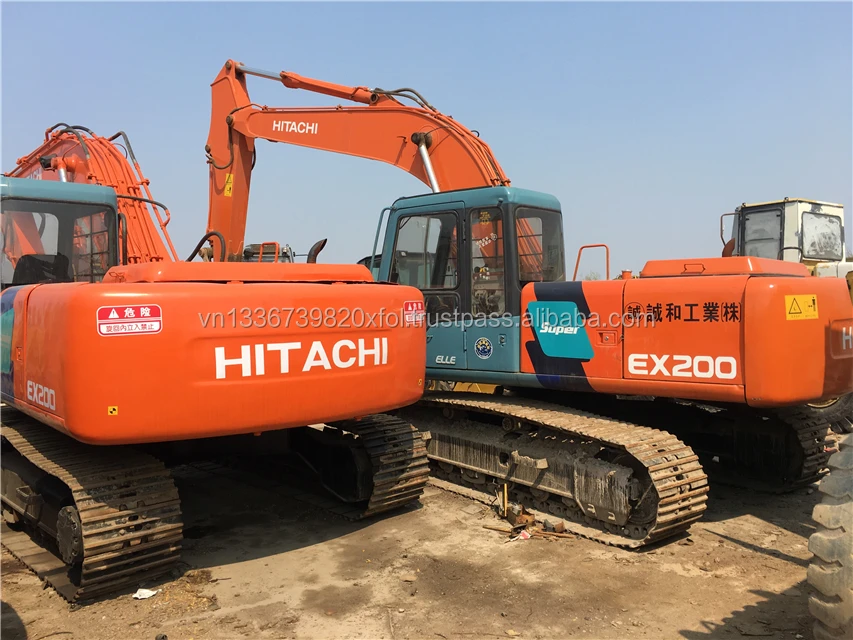 Digging Machine 12 Ton Used Hitachi Zx120-6 Crawler Excavator Zaxis 120 ...