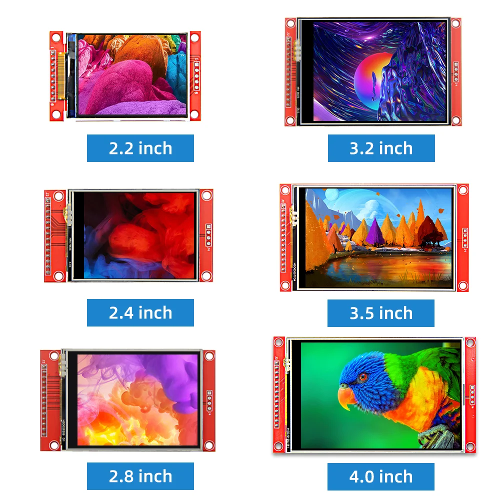 4 Inch TFT LCD Touch Screen 4 Inch 480*320 SPI ST7796S LCD Display ...