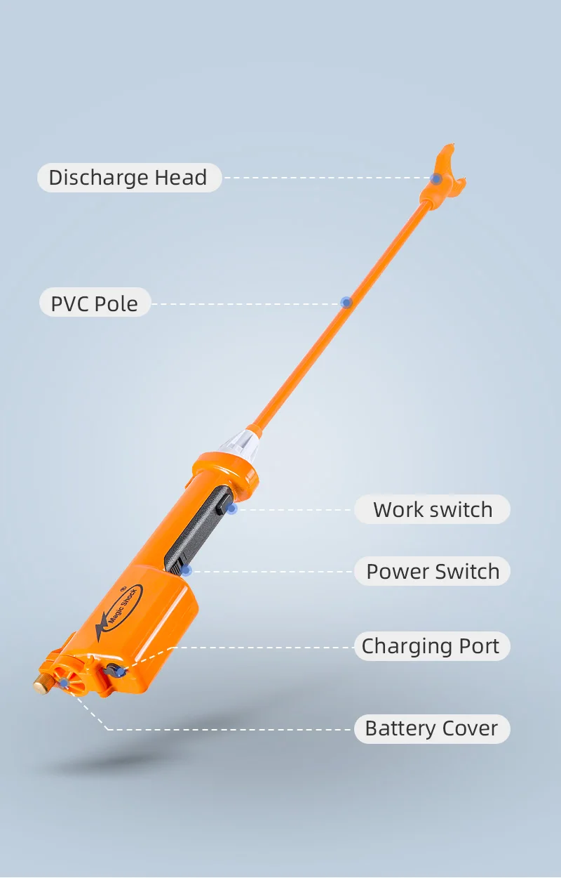 A380c Animal Electric Prod Hot Shock,Waterproof Cattle Prod Stick ...