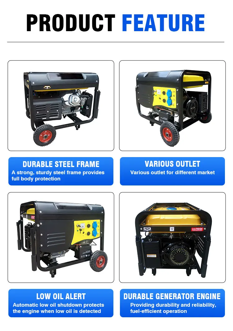 Northfield Professional 5000w 5kw Single Phase Portable Electric ...