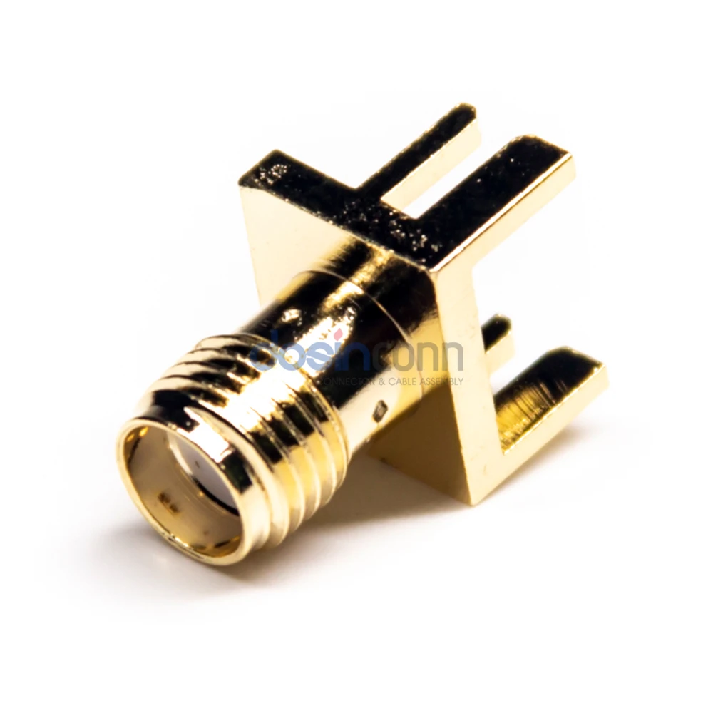 Sma Pcb Mount Sma Straight Jack Socket Rf Coaxial Connector Sma Pcb Edge Mount Connector - Buy ...