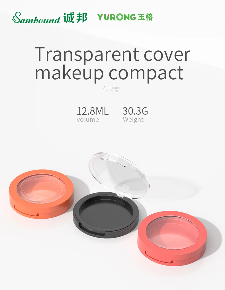 Factory Price Plastic Makeup Container Empty Blush Compact - Buy Blush ...