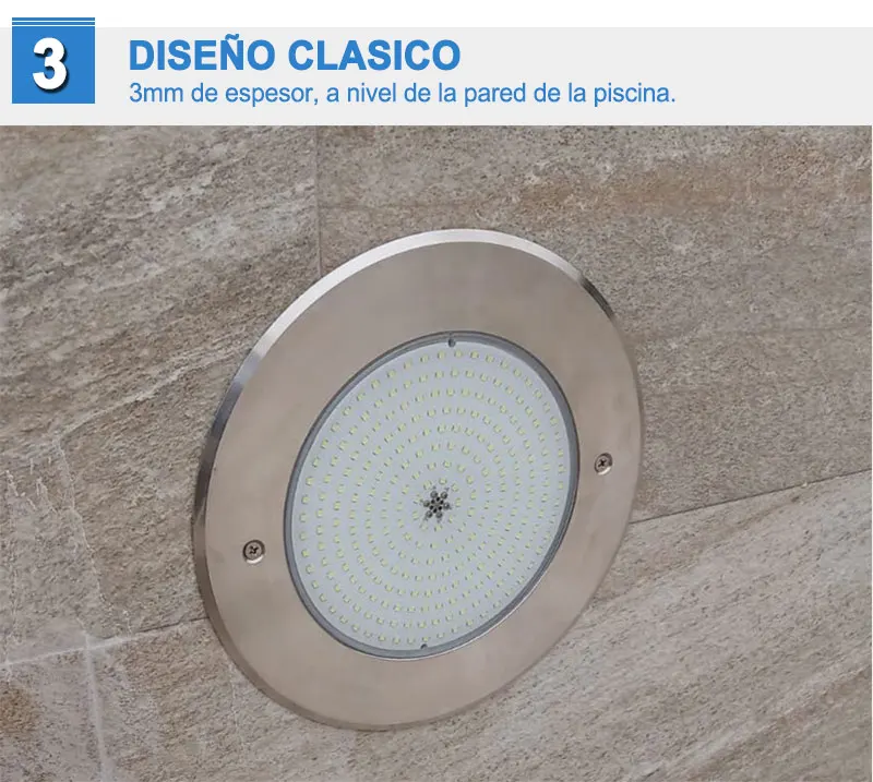 Ip68 7.5mm 12v Led Par56 Resin Piscina Pool Fountain Underwater Lighting Light Slim Rgb 12v ...