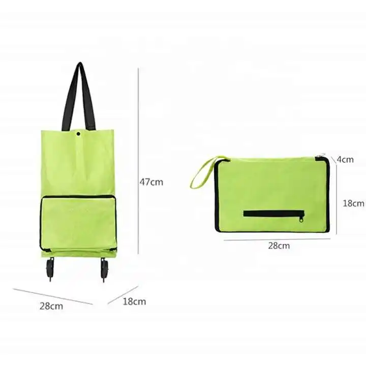 Custom Large Folding Portable Hand-held Collapsible Sundries Shopping ...