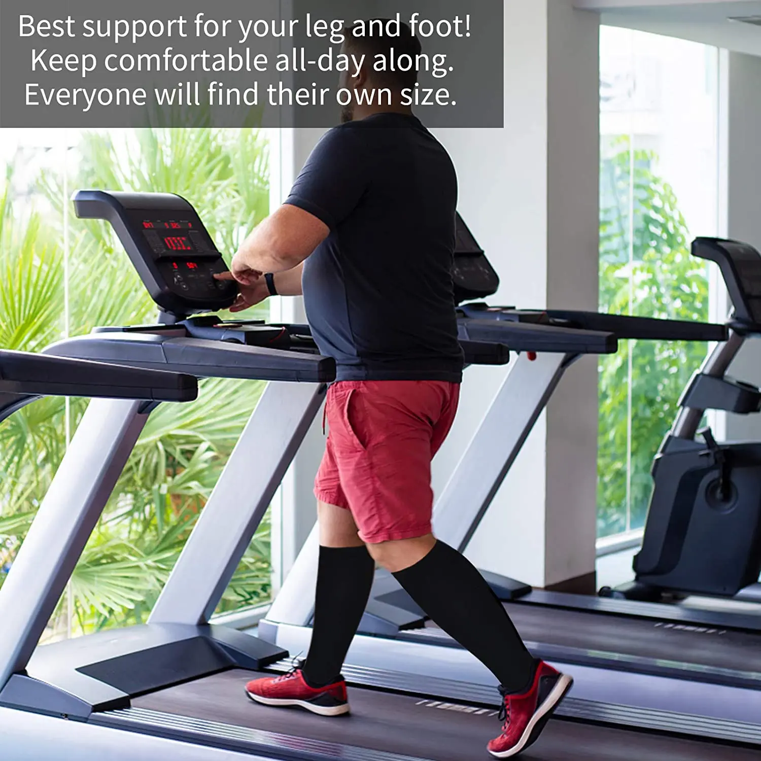 Compression Work Socks Men Heavy Duty Stock Recycle Cotton Socks For ...