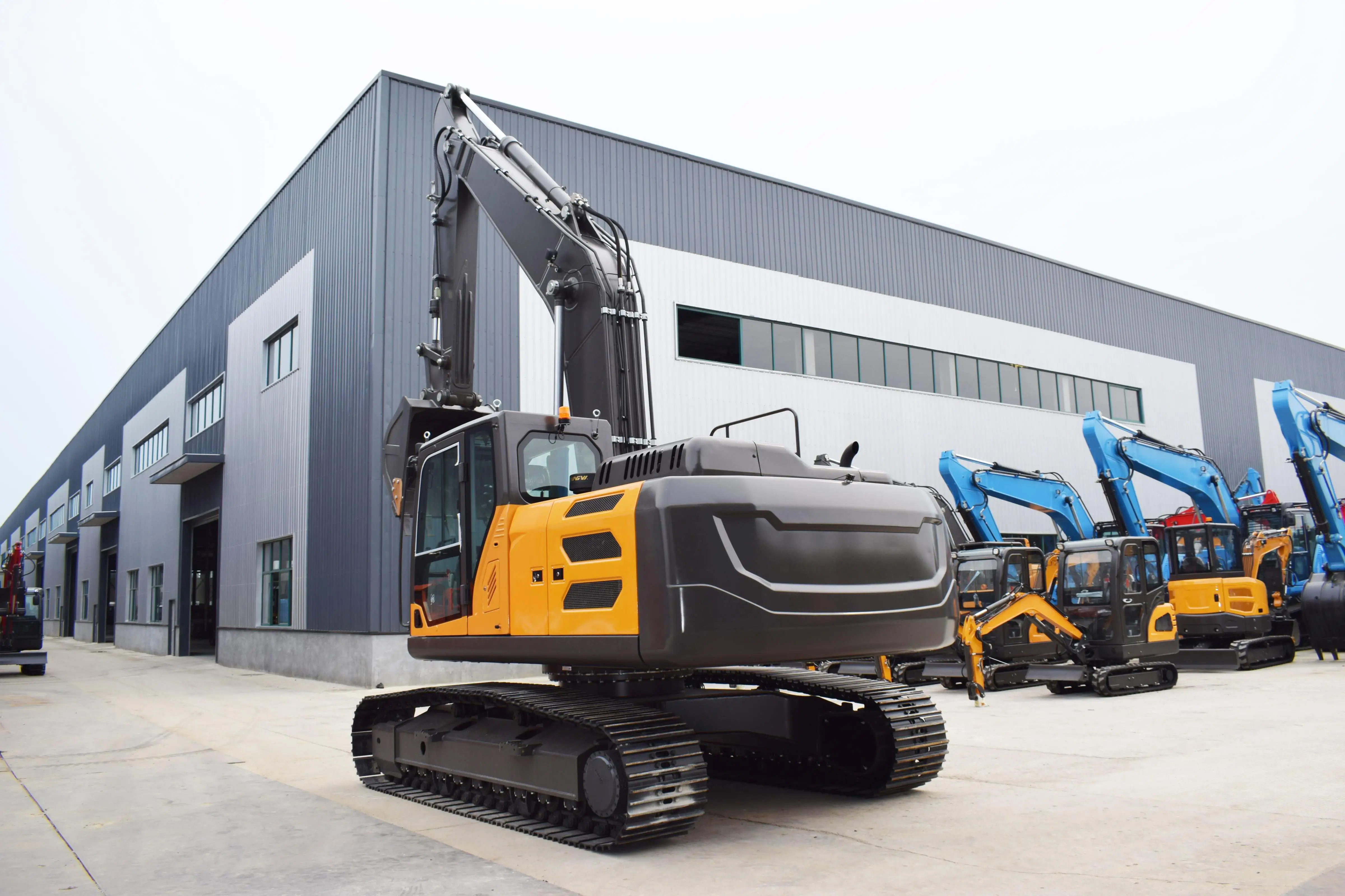 Construction Engineering Design Large Excavators for Mining Can Be ...
