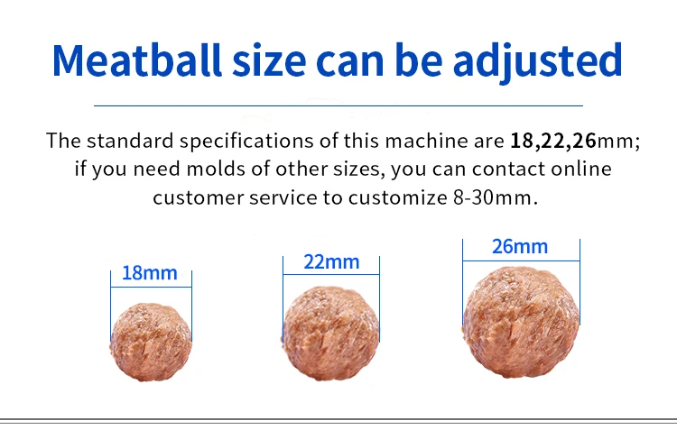 Efficient Meatball Maker - Automatic Meatball Machine
