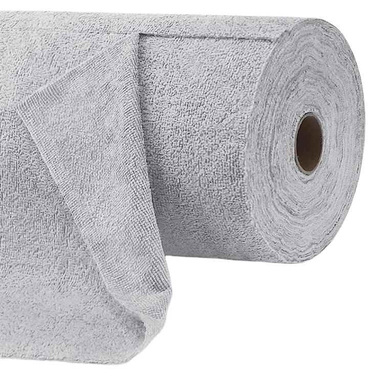 Microfiber Eco Roll Shaped Tear Cloth Multipurpose Car Towel Non Stick ...