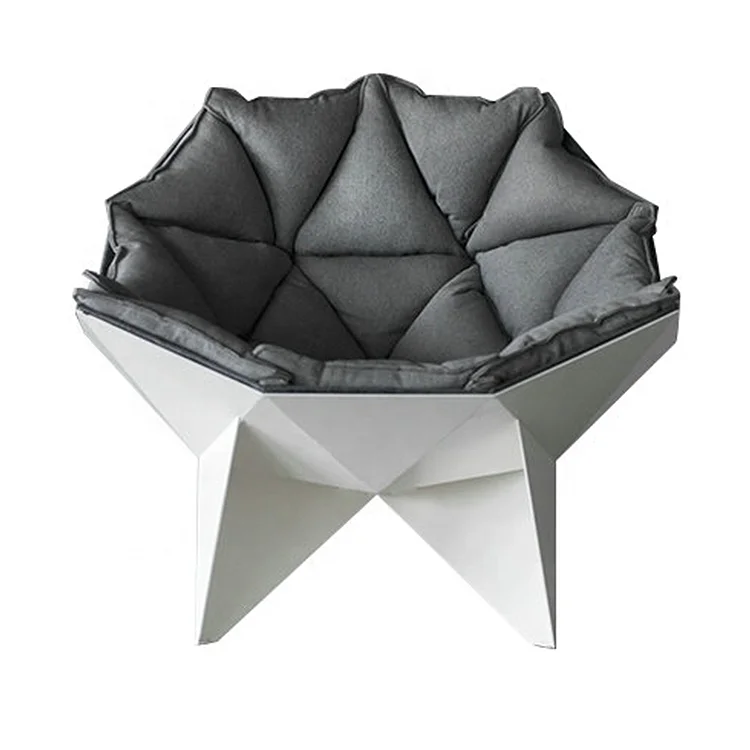 Modern Fiberglass Diamond Throne Geodesic Dome Lounge Chair With ...