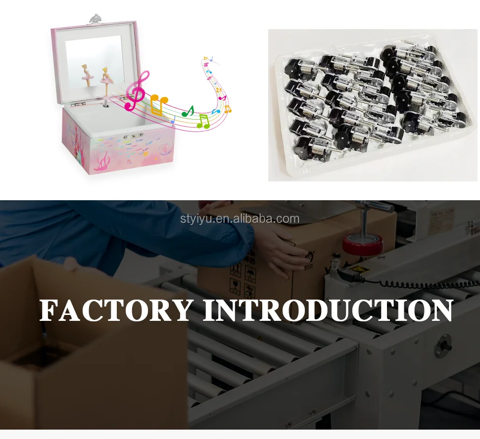Customize Song Music Box Cartoon Ballerina Pink Mermaid Princess ...
