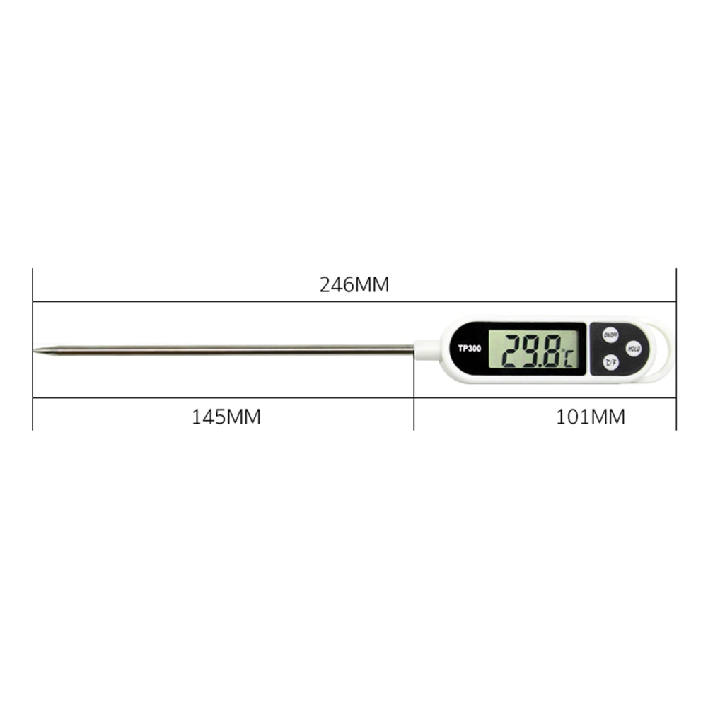 TP300 LCD Digital Meat Thermometer - Precision Cooking