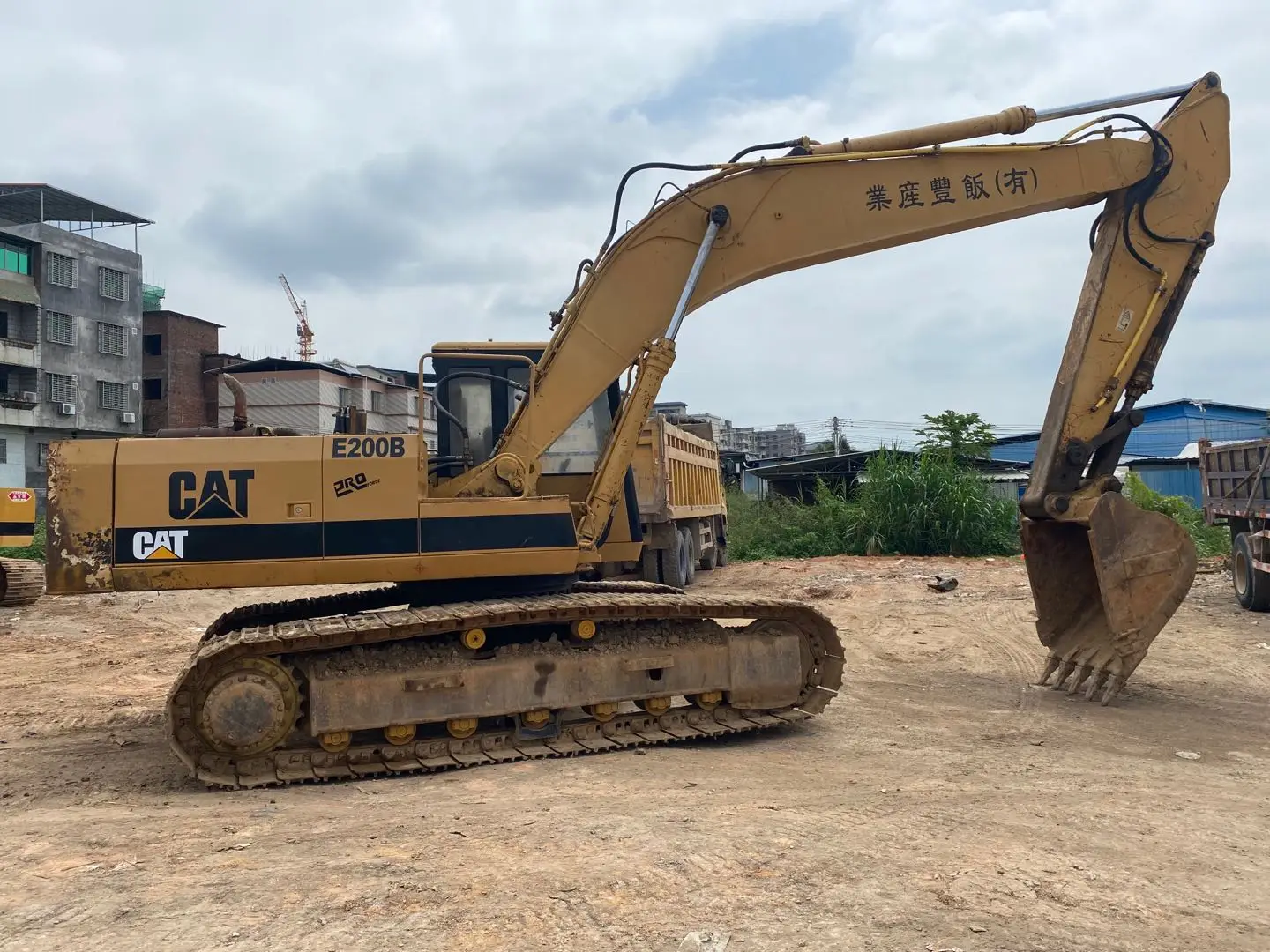 Used Construction Excavator E200b E120b E70b Ms120 Ms180 Crawler ...